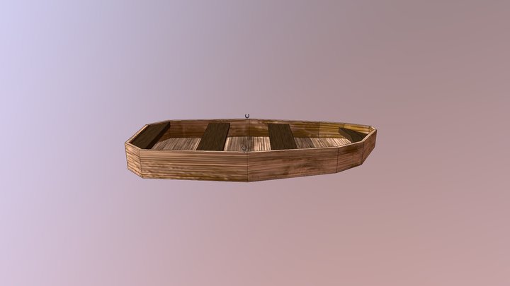 Smallboat-low-poly 3D models - Sketchfab