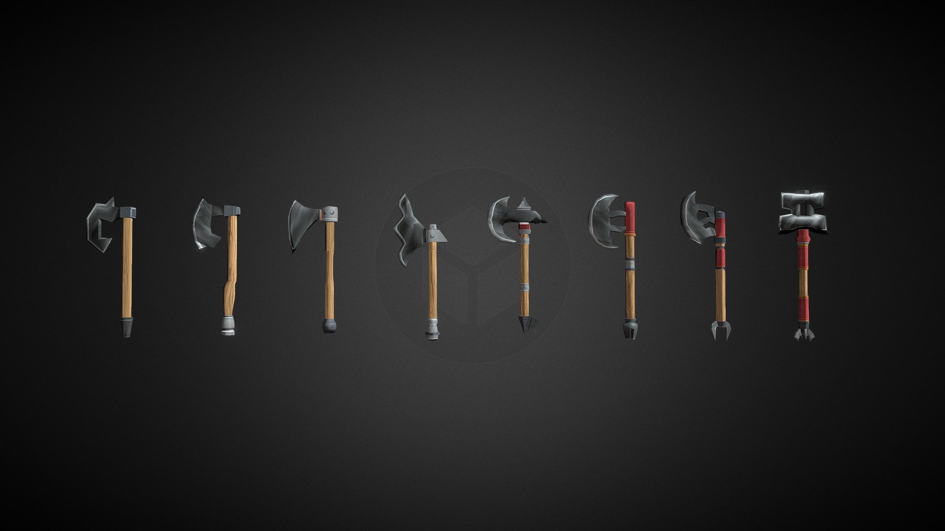 Axe Showcase - 3D model by Blades and Banners (@BladesAndBanners ...