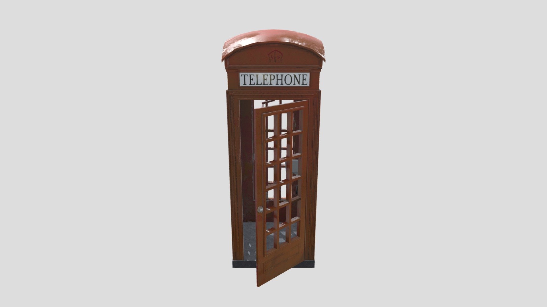 Phone_Booth - 3D model by Jarrett_Paul [8c5ecc5] - Sketchfab