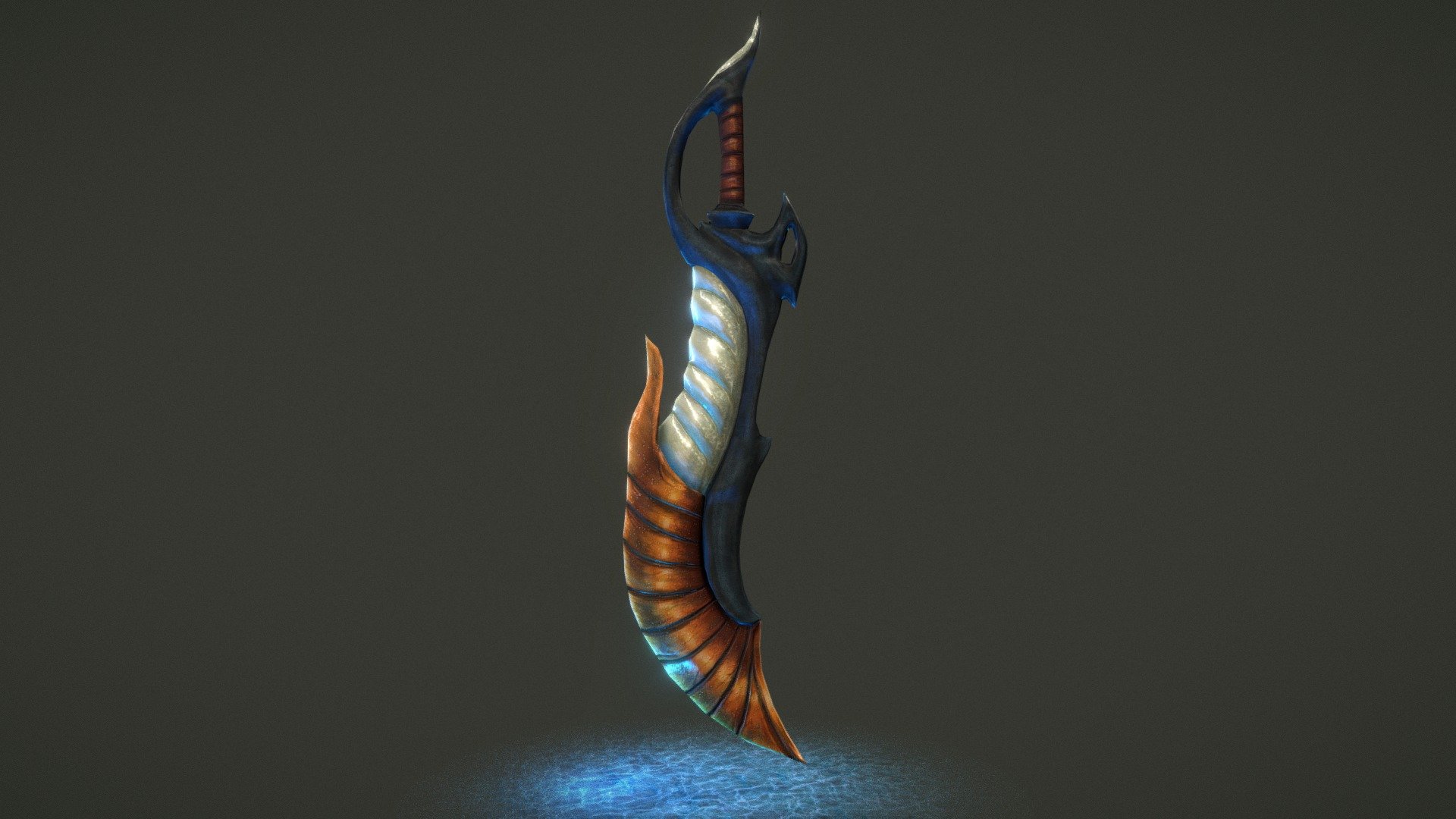 Shellfish Blade - 3D model by Xander Stuivenberg (@artxan) [8c5eedc ...