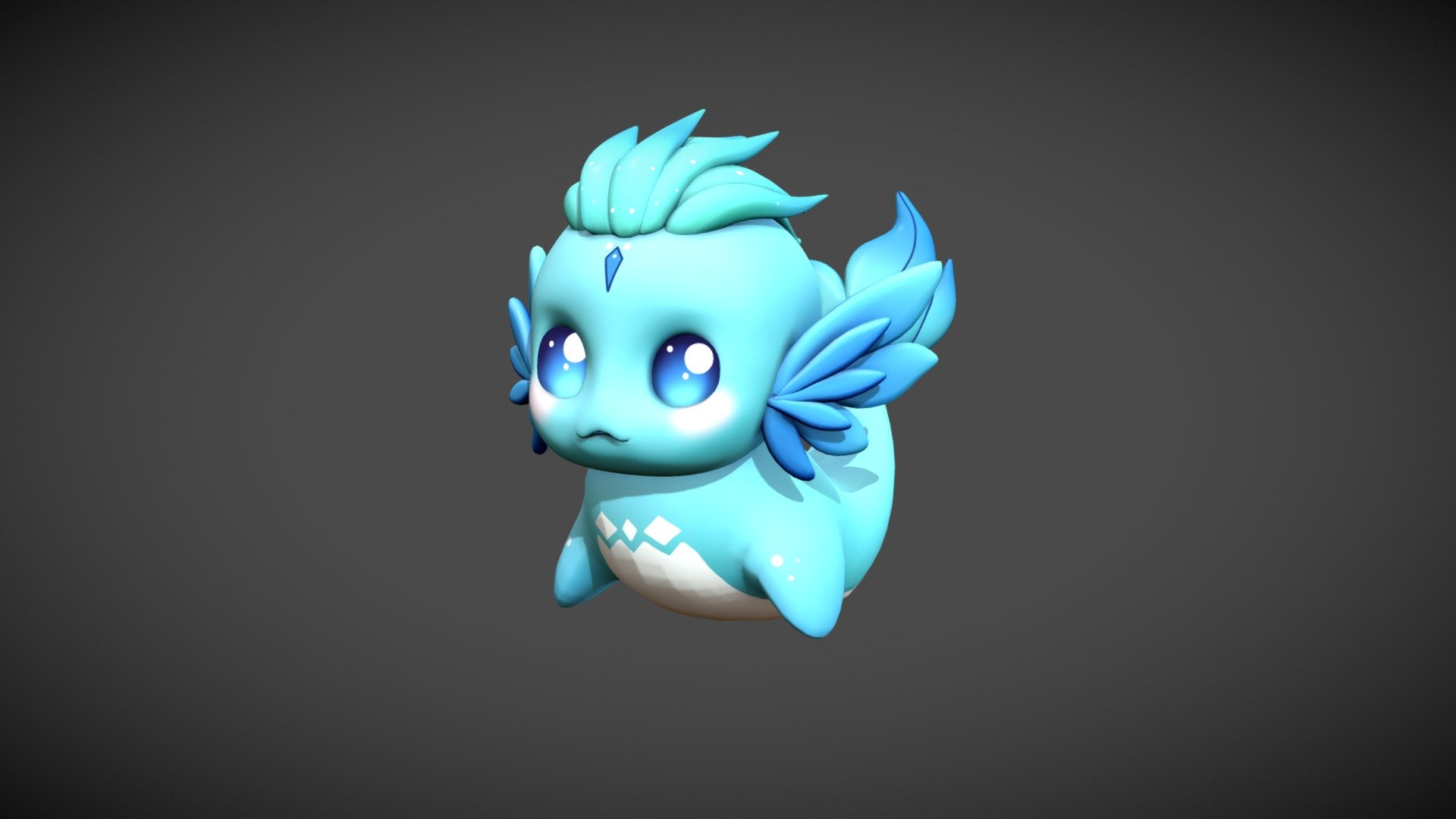 Piscis Pocket Monster uvu - 3D model by jato.ru [8c60057] - Sketchfab