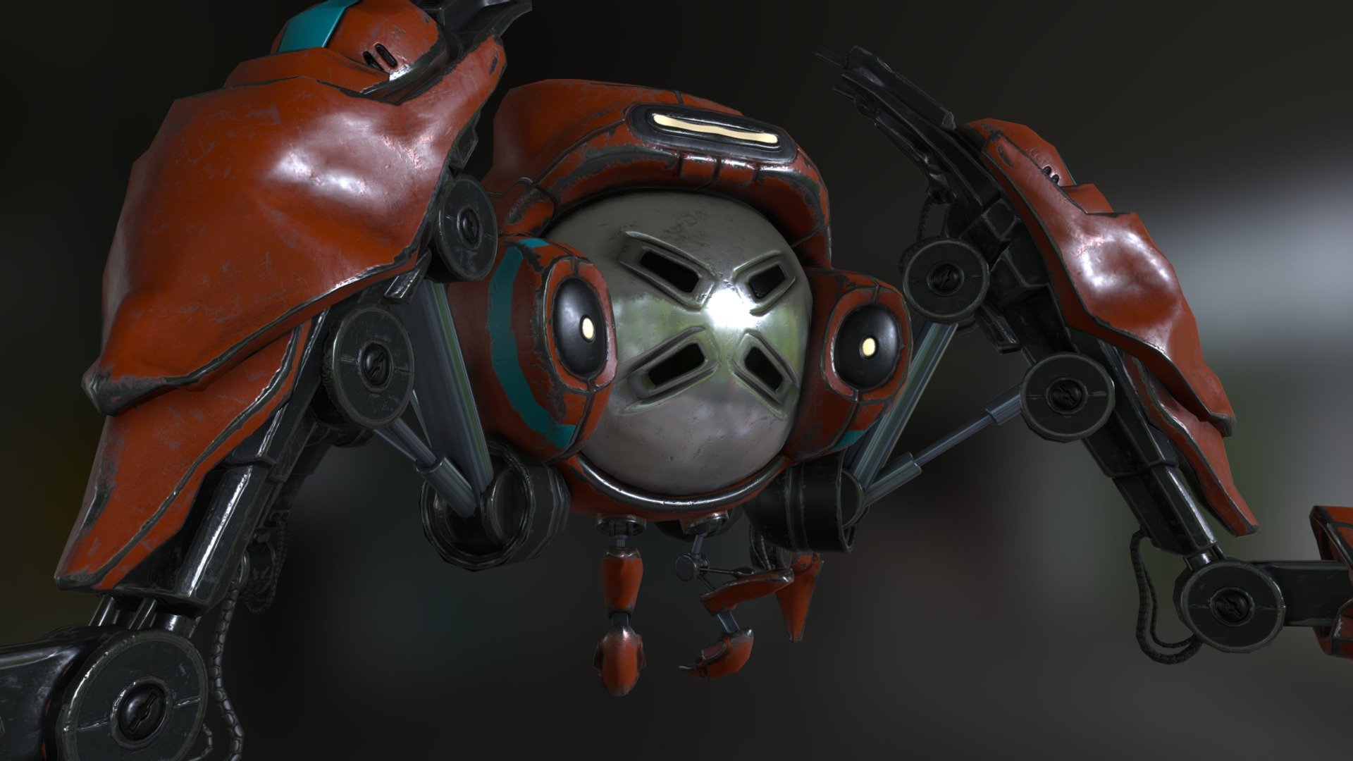 Robo Spider - 3D model by sensay8888 [8c603e7] - Sketchfab