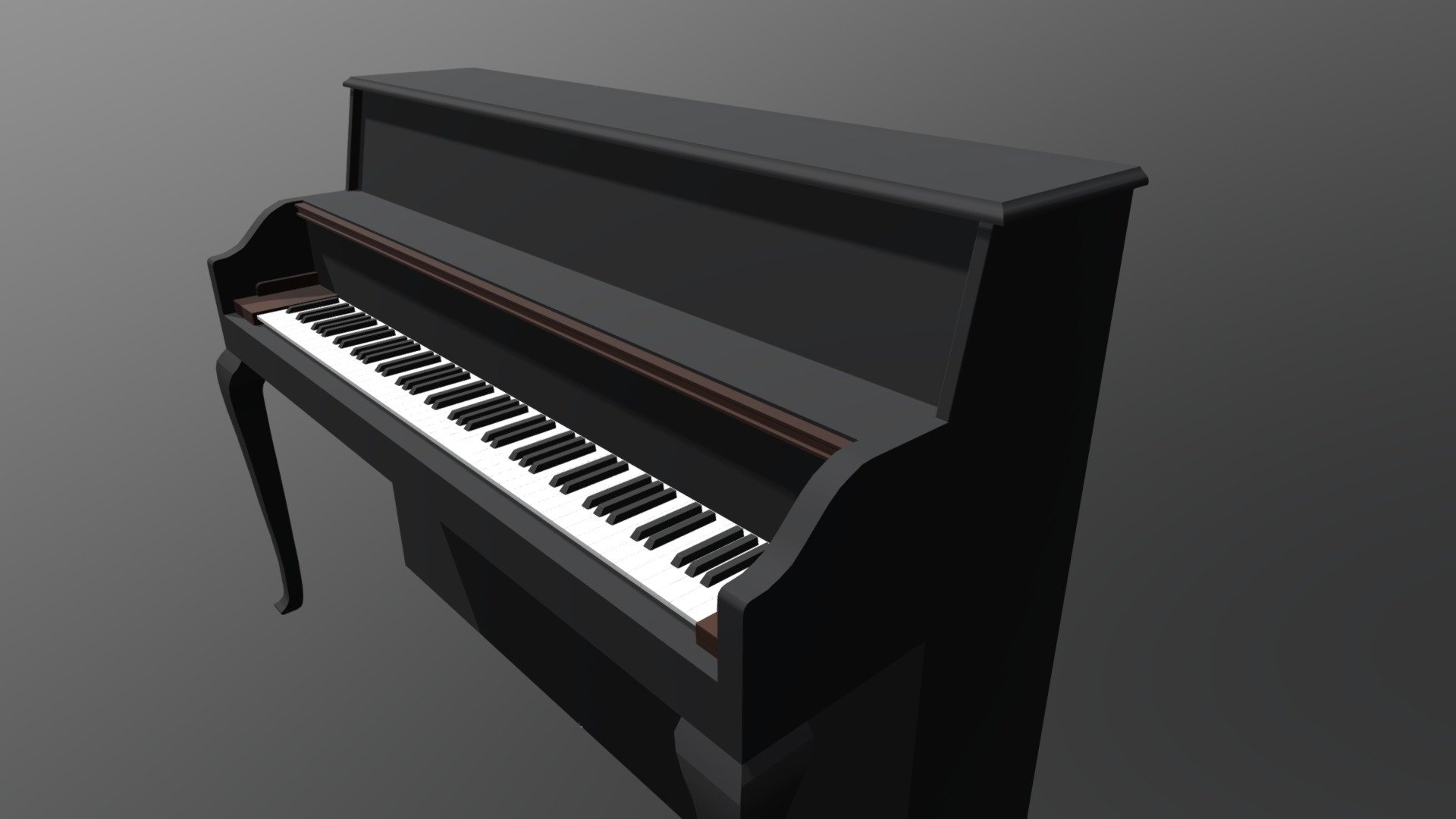 Piano - Buy Royalty Free 3D model by jahanaa77 [8c60560] - Sketchfab Store