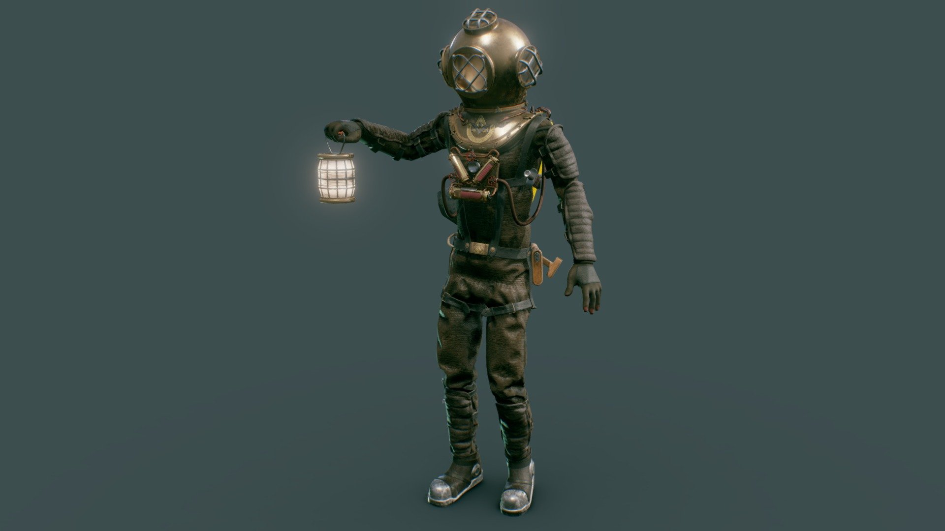 Deepsea Diver - 3D model by Valentin Winkelmann (@valentinwinkelmann ...