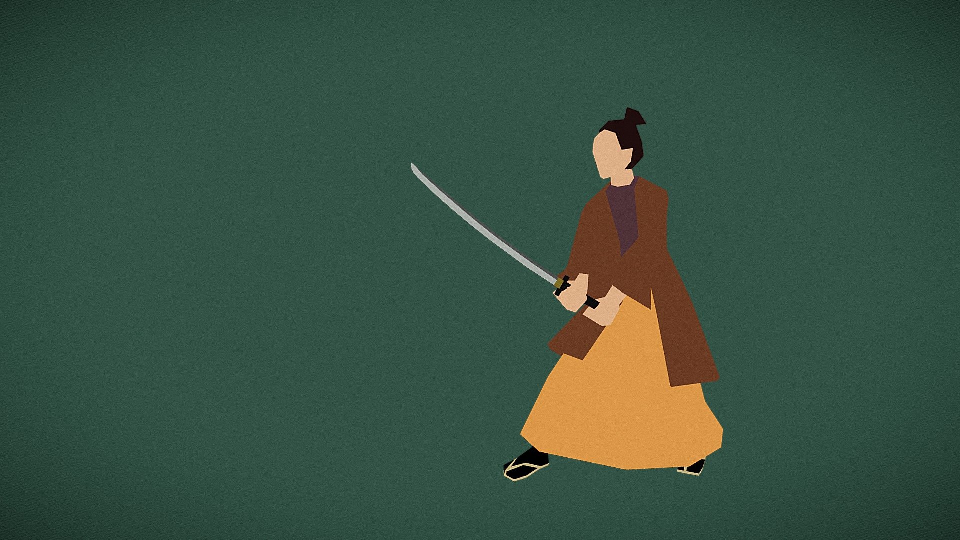 The Samurai Prince - 3D model by Guso [8c6144f] - Sketchfab
