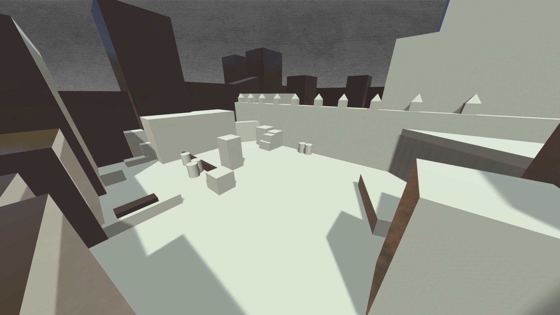 Dust2 B Site Environment Blockout - Download Free 3D model by Xipeng ...