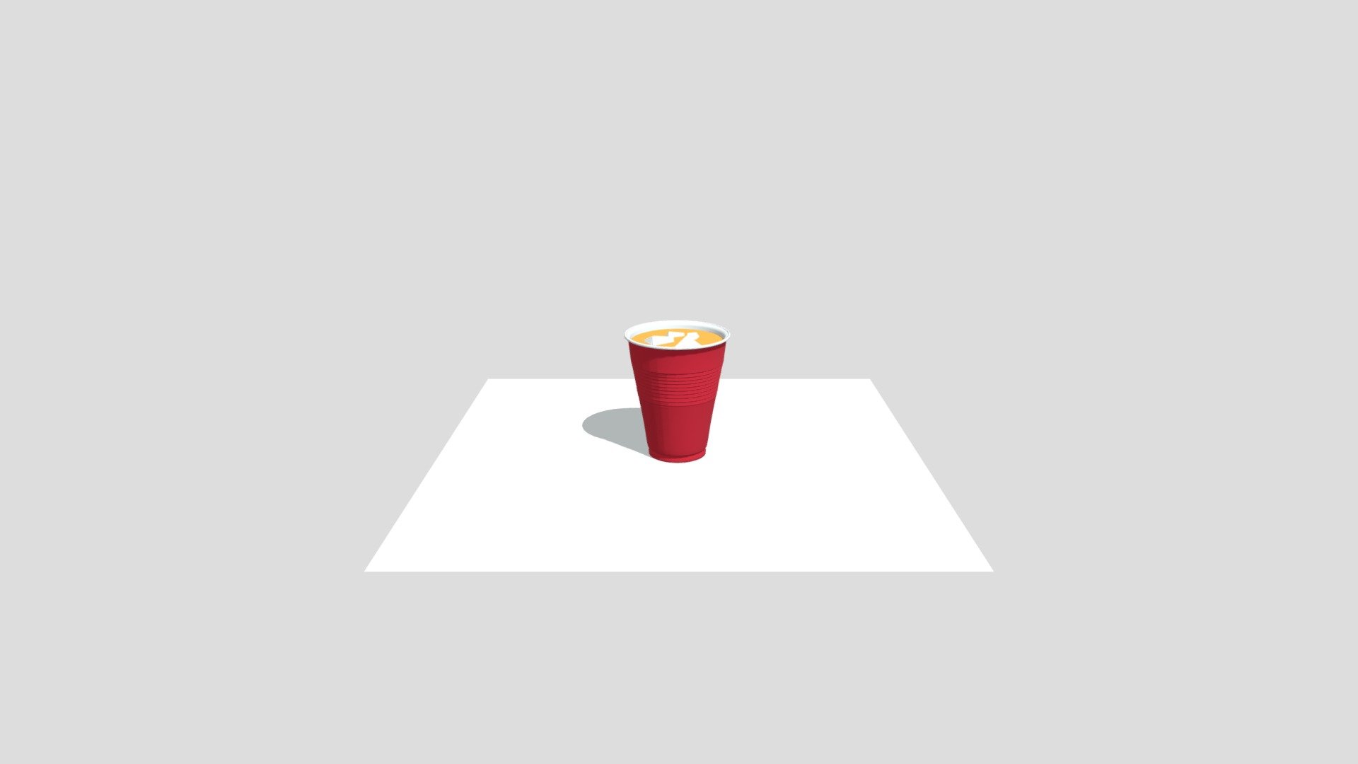 Red Solo Cup! - Download Free 3D model by SoftlyLit3D [8c62148] - Sketchfab