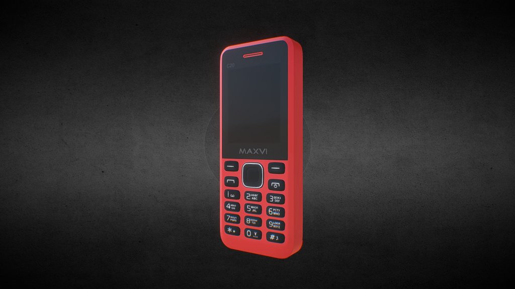 Maxvi phone С20 - 3D model by xedvin [8c6342a] - Sketchfab
