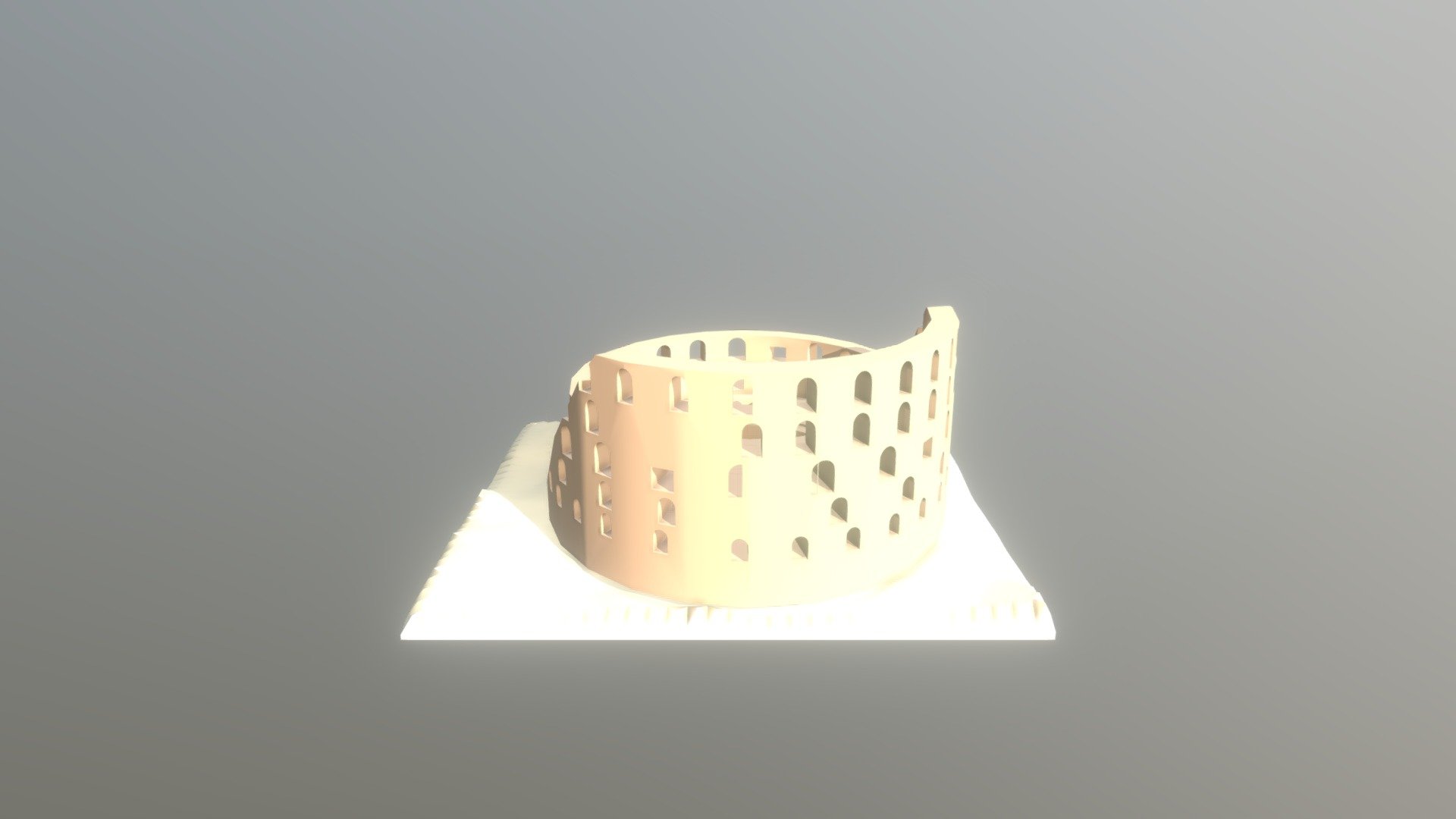 Owen's Colosseum - Download Free 3D model by kolson [8c64f42] - Sketchfab