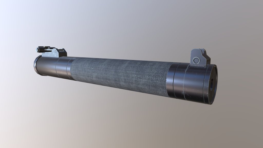 -D- Weapon Attachments Optics Accessories - A 3D model collection by ...