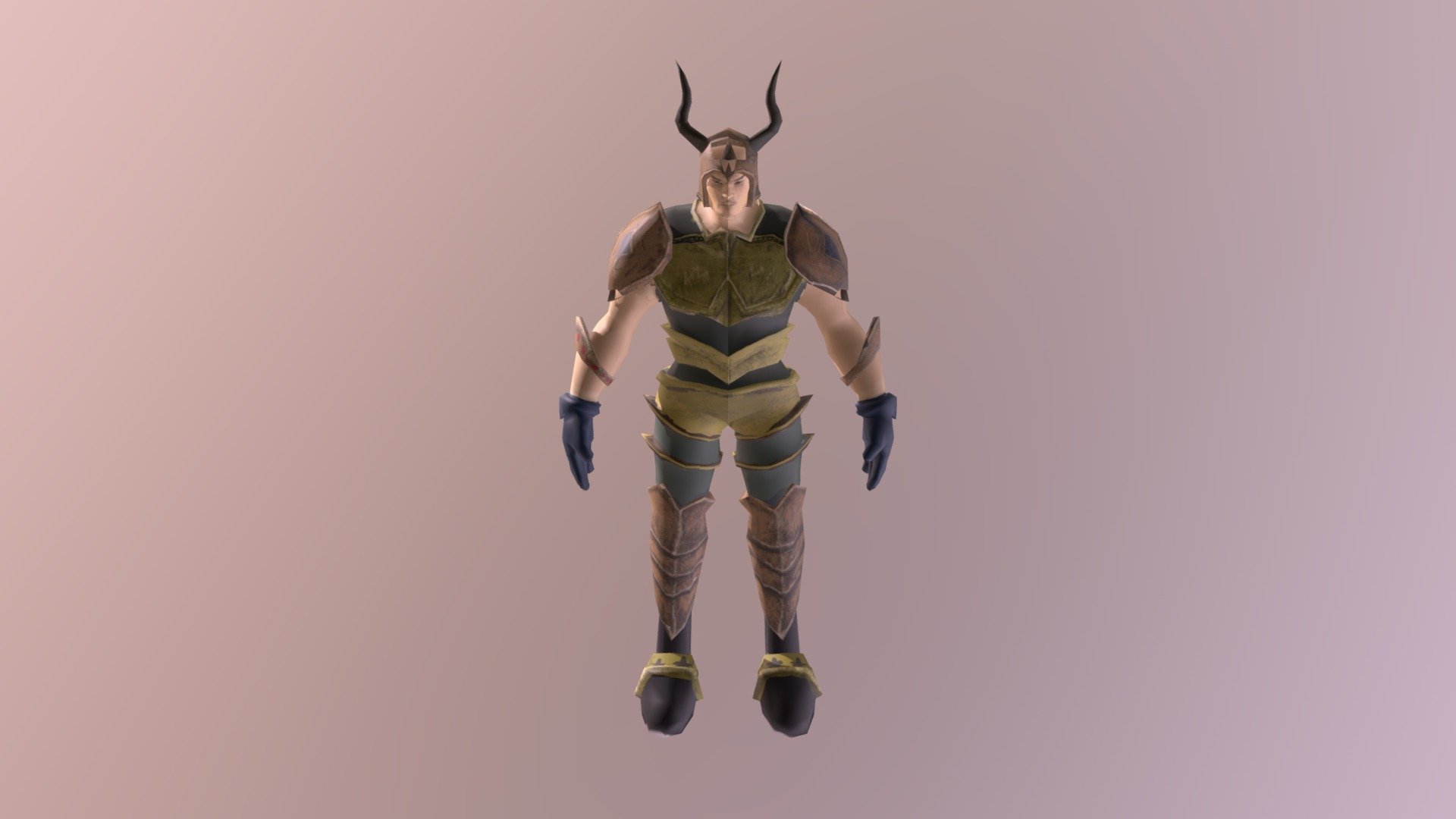 Character-Warrior - 3D model by yvonne981228 [8c667cb] - Sketchfab