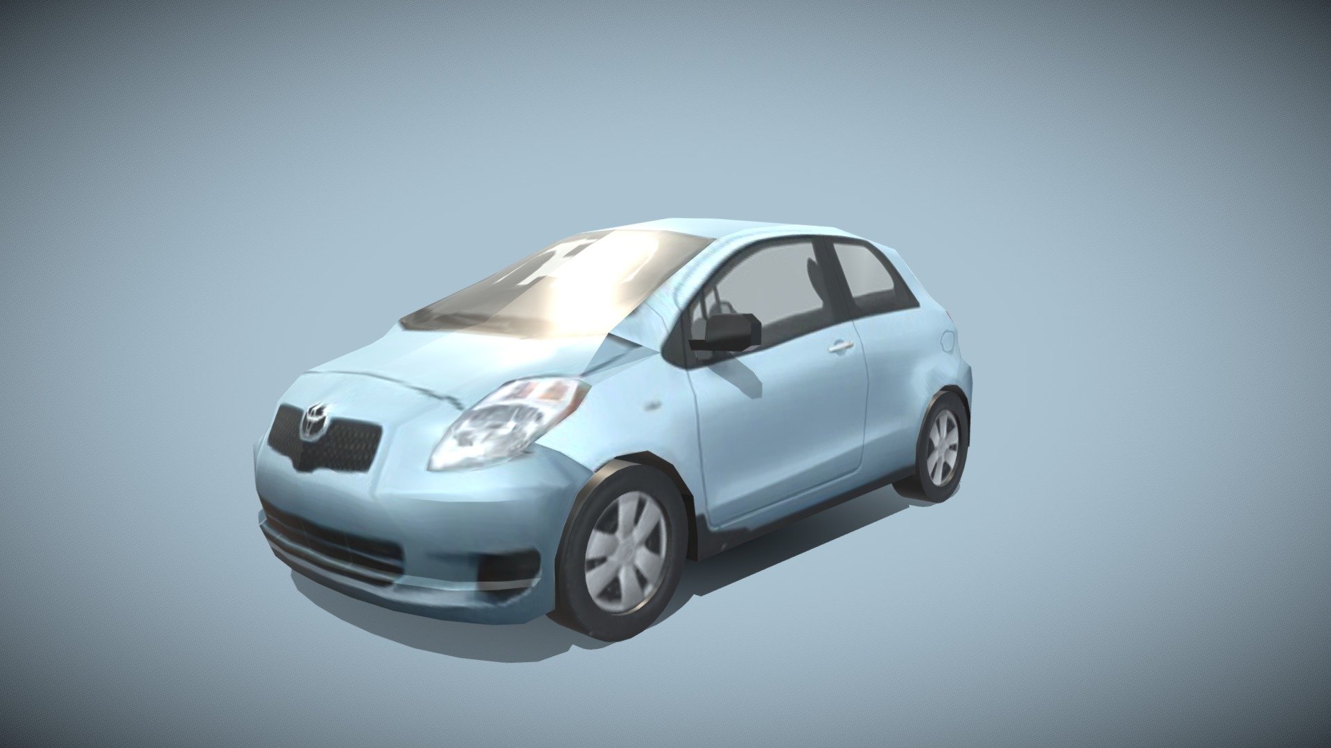 2009 Toyota Yaris - Download Free 3D model by ImperialBlue ...