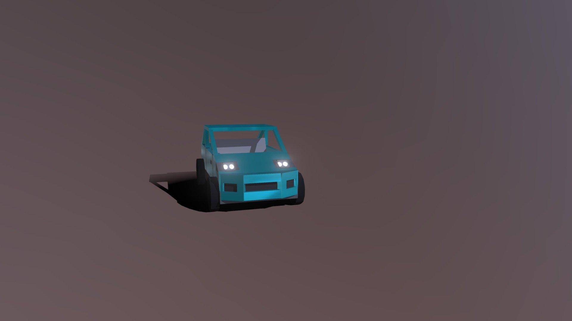 Cyan Car V1.4 - Download Free 3D model by Focoed Iskaosd ...