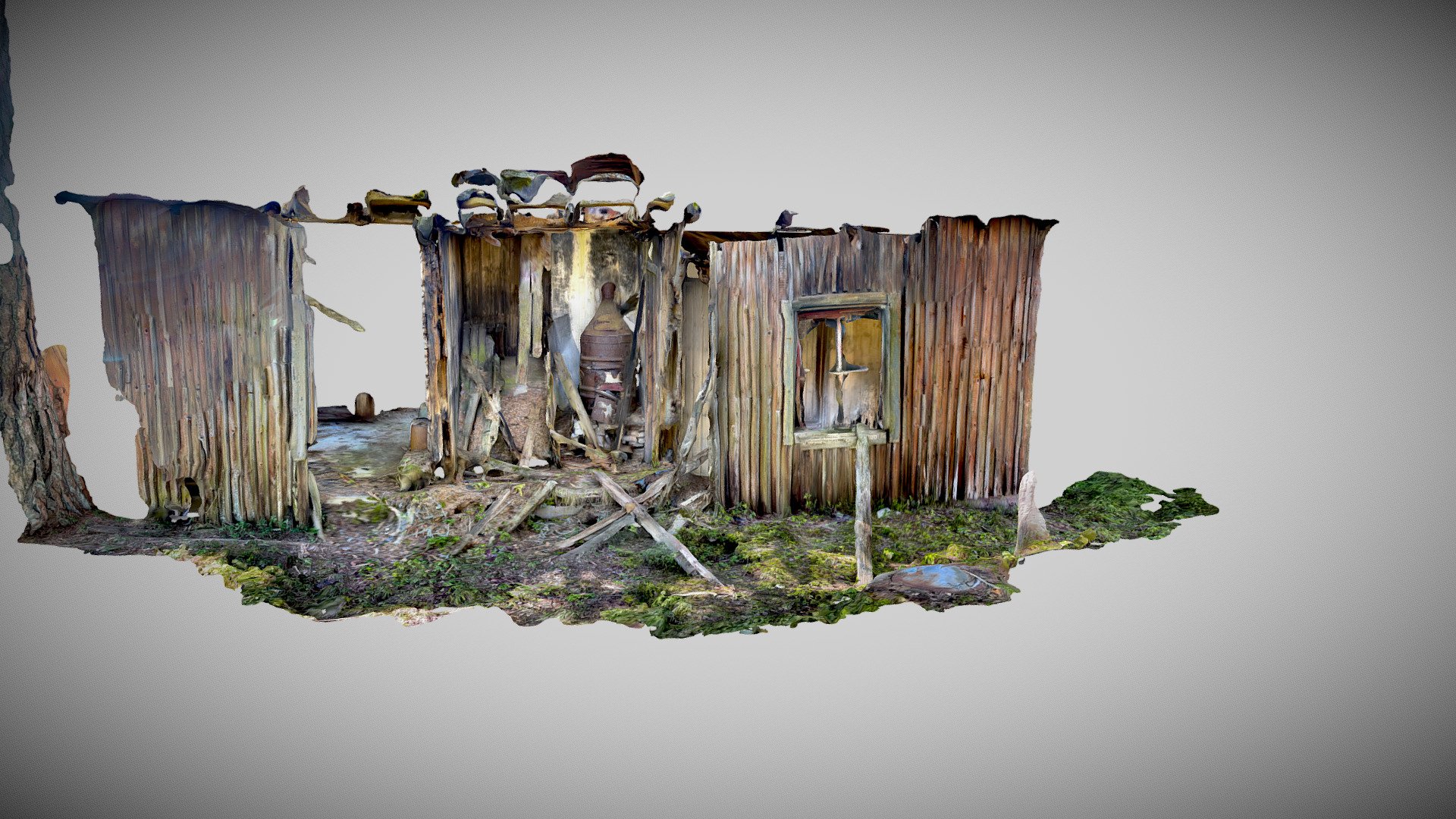 Ruins of a German WW2 sauna - 3D model by Vaakunakylä Project ...