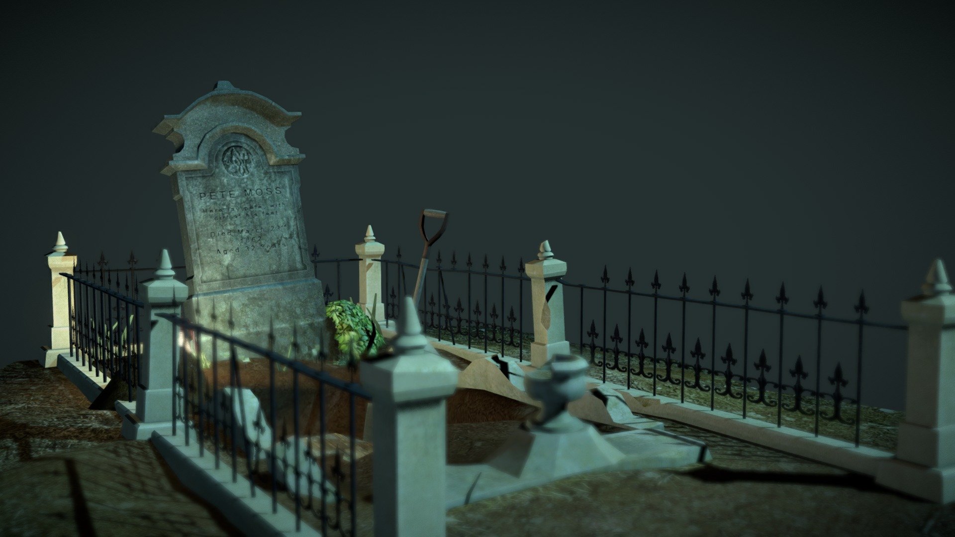 Graveyard_Legacy - 3D model by jonu5123 [8c6a70d] - Sketchfab