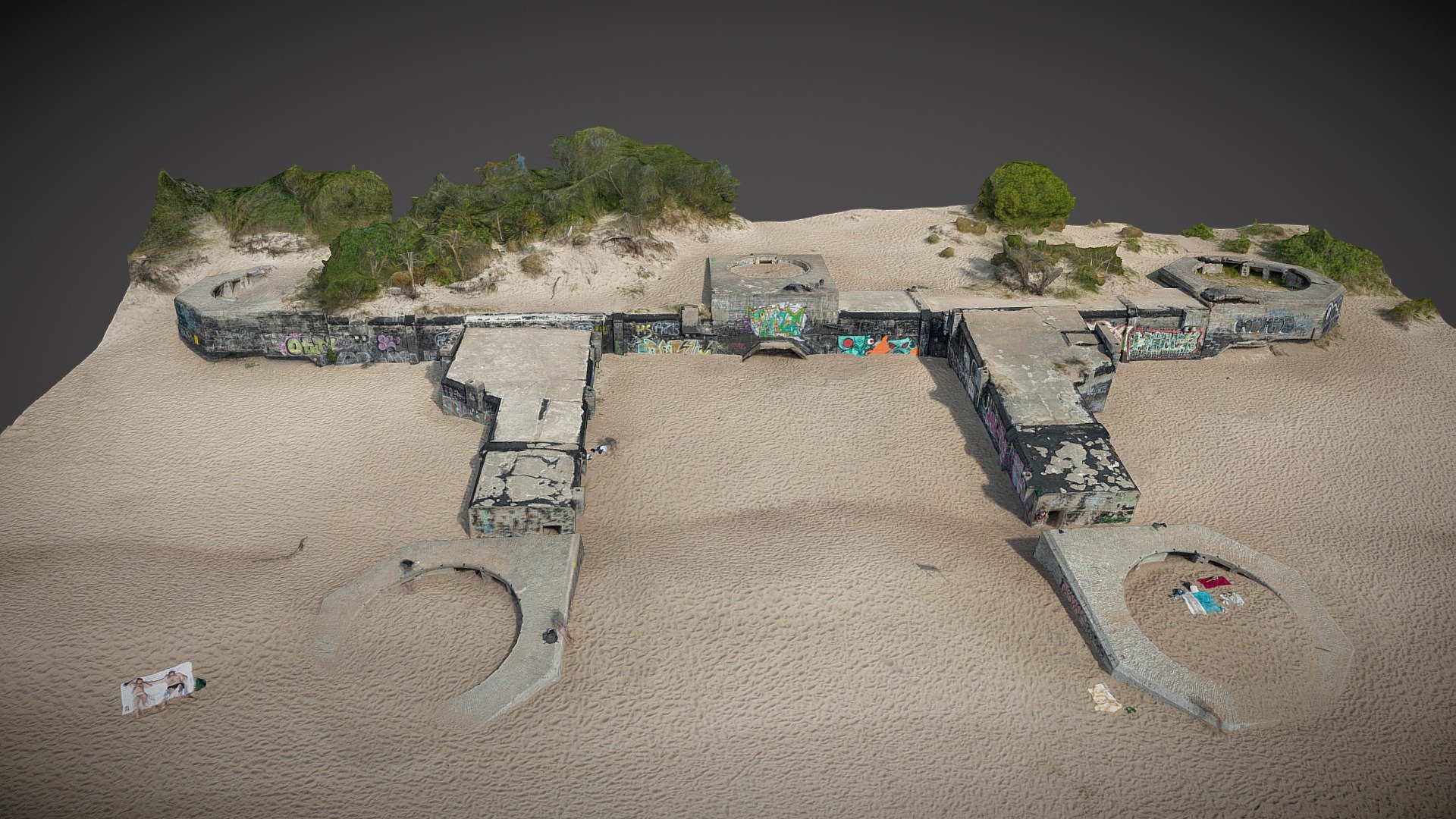 WWII Battery “Memel – Nord” II - 3D model by Saulius.Zaura [8c6b7e4 ...