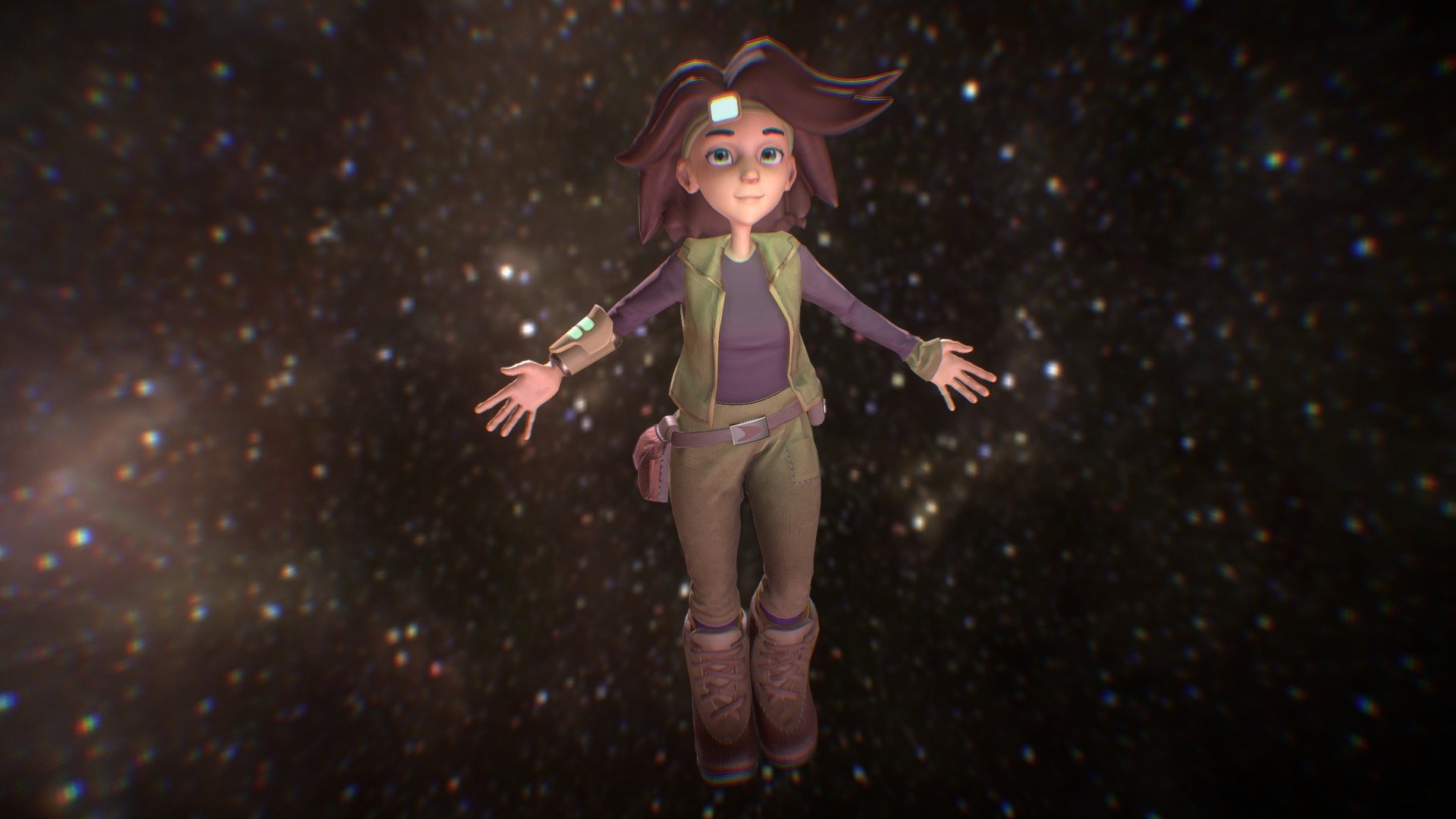 Claire - 3D model by Sebastian Nebaeus (@Sebastian.Nebaeus) [8c6bb84 ...
