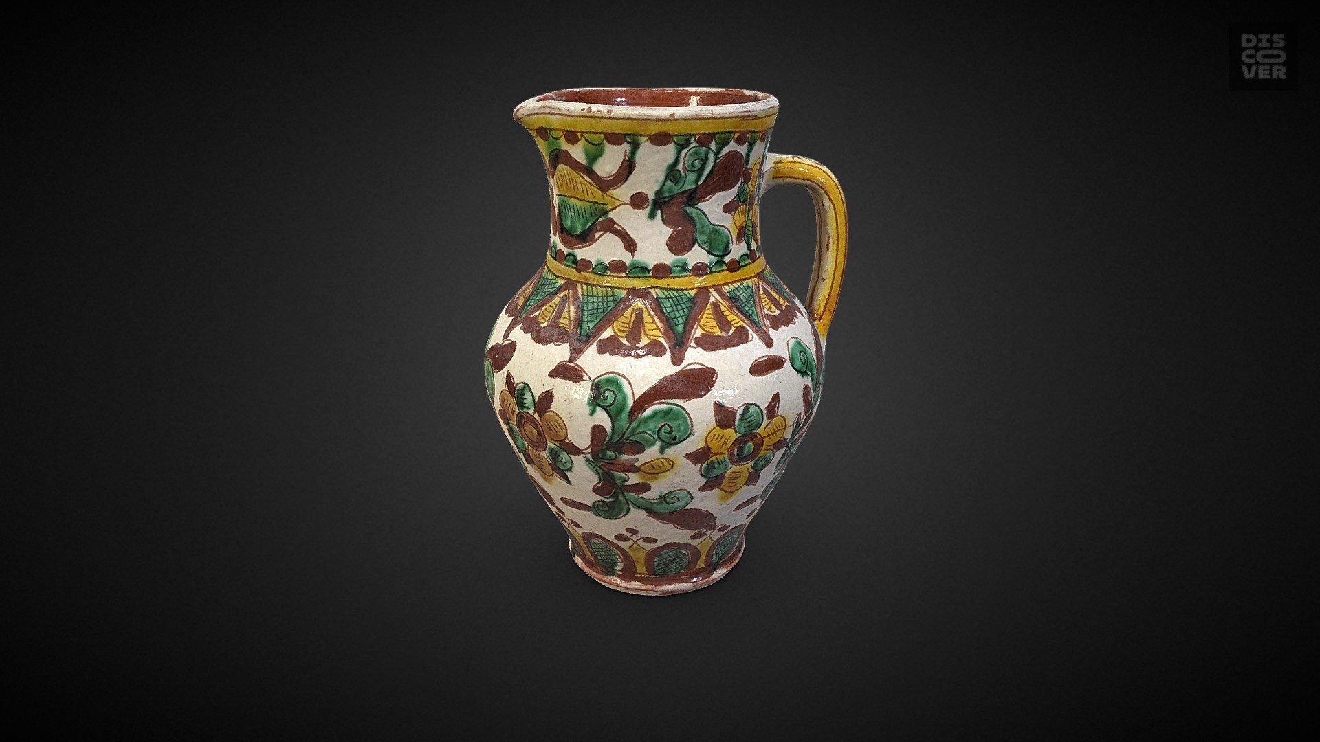Глек (Н. Вербівська) - 3D model by eMuseum [8c6bd29] - Sketchfab