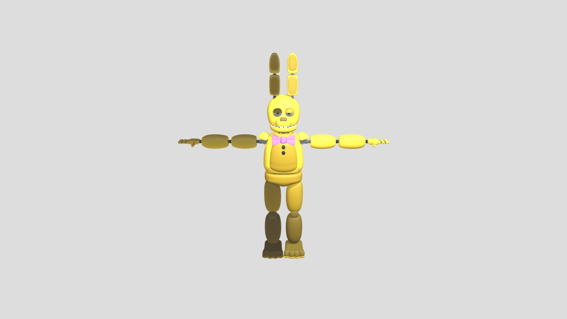 Spring-bonnie 3D Model - Download Free 3D model by IWasteMyLifeDrawing ...