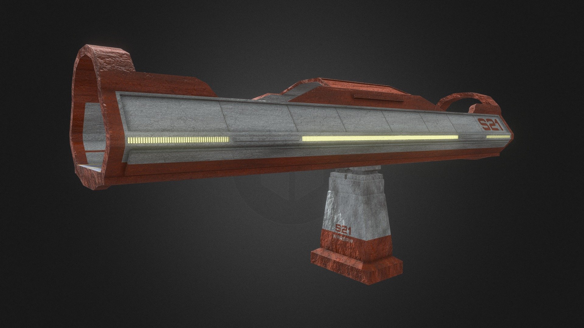 SciFi Bridge 03 - Buy Royalty Free 3D model by @blue.blender.print (@arobaco) [8c6ce0c ...