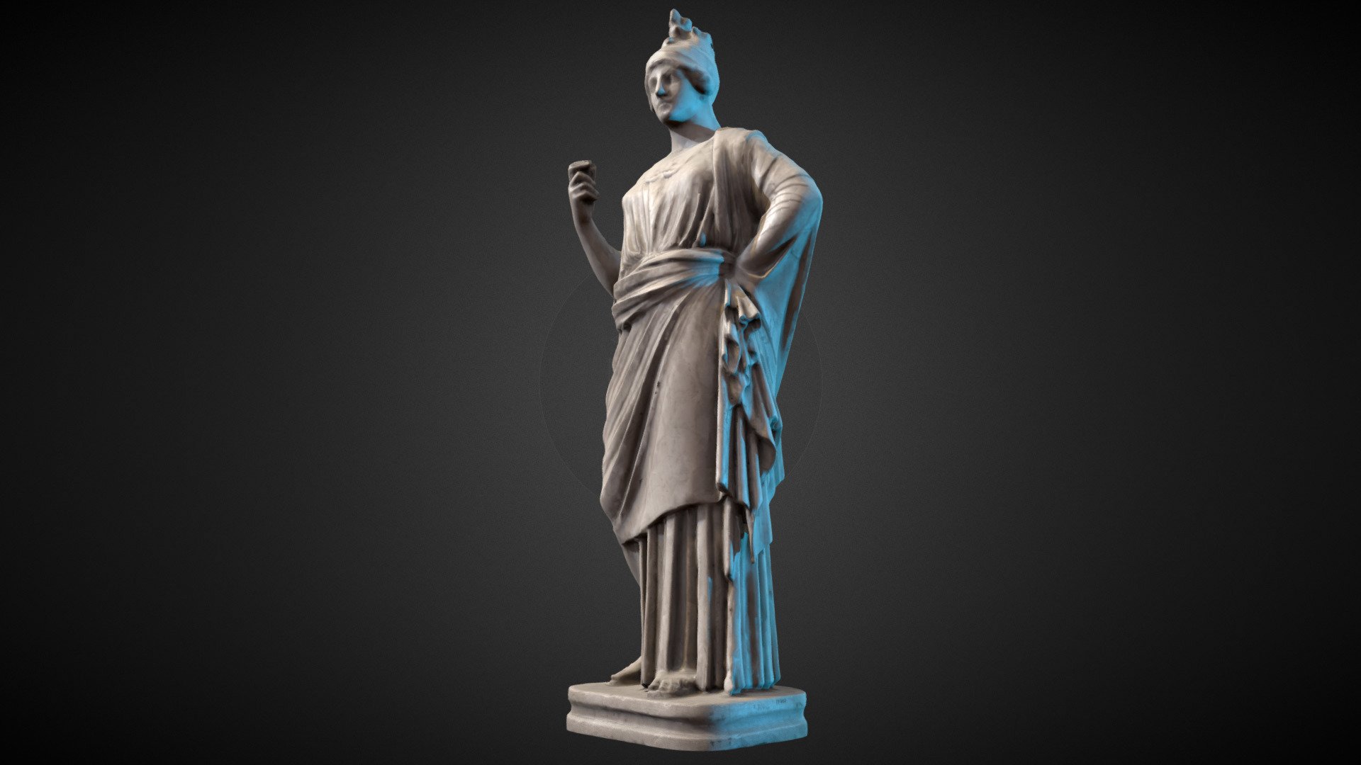 Athena | Scan | Lowpoly - 3D model by martinwaters [8c6d2be] - Sketchfab