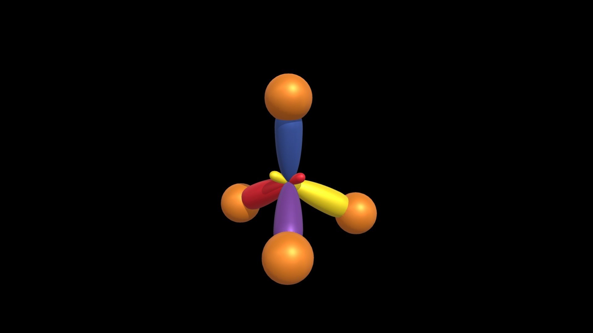 Bonded Hybrid Orbitals - Download Free 3D model by EfrenR [8c6d8b5 ...
