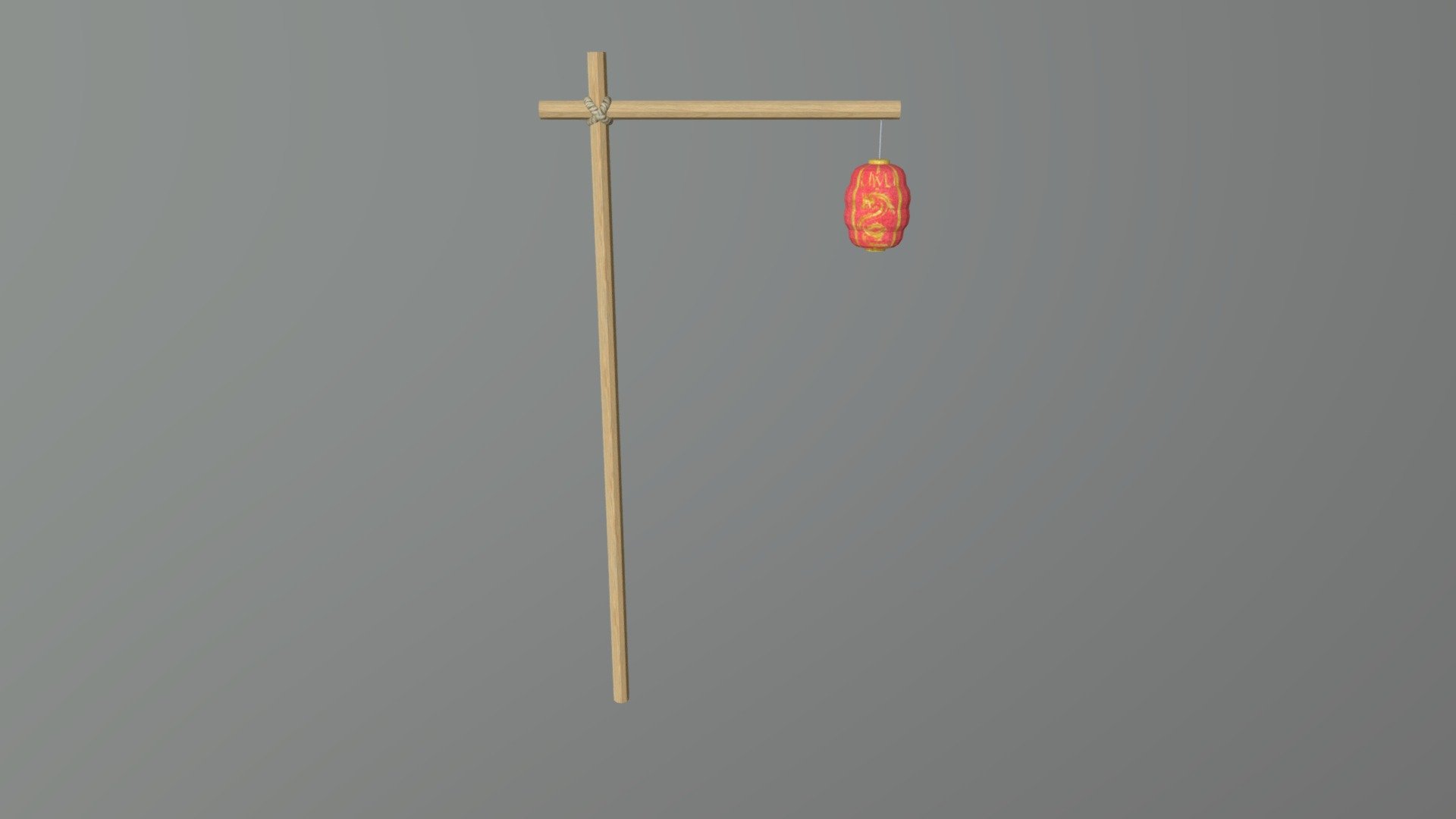 Chinese lantern - 3D model by Evanbl [8c6de29] - Sketchfab