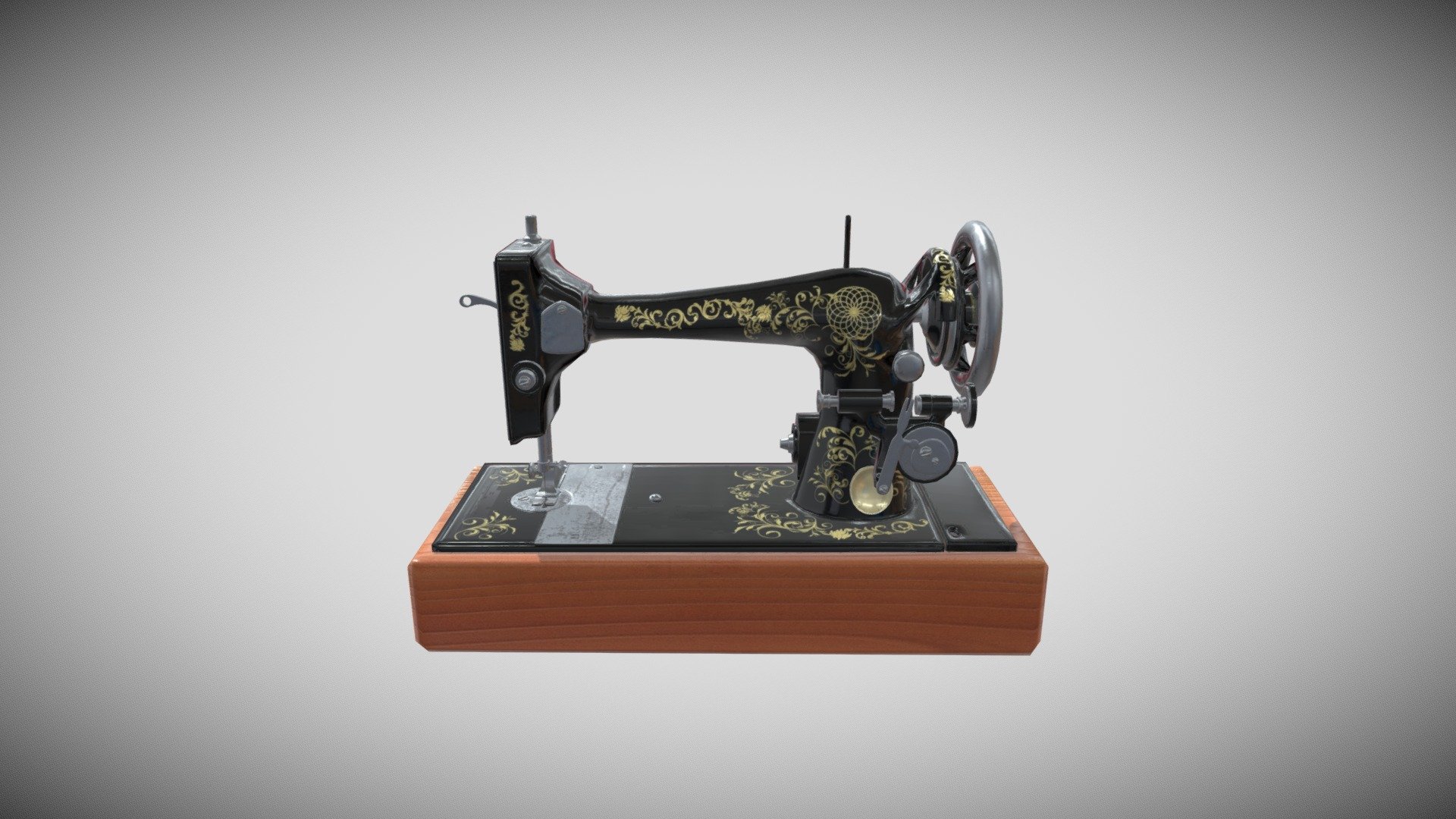 Vintage Sewing Machine - Download Free 3D model by Eryn_Noel [8c6ea1e ...