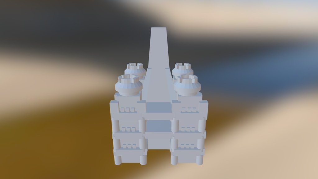 Castle Polygons - 3D model by kettlecornguy [8c6f3b7] - Sketchfab