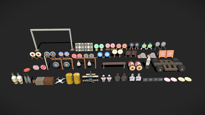 Archery 3D models - Sketchfab