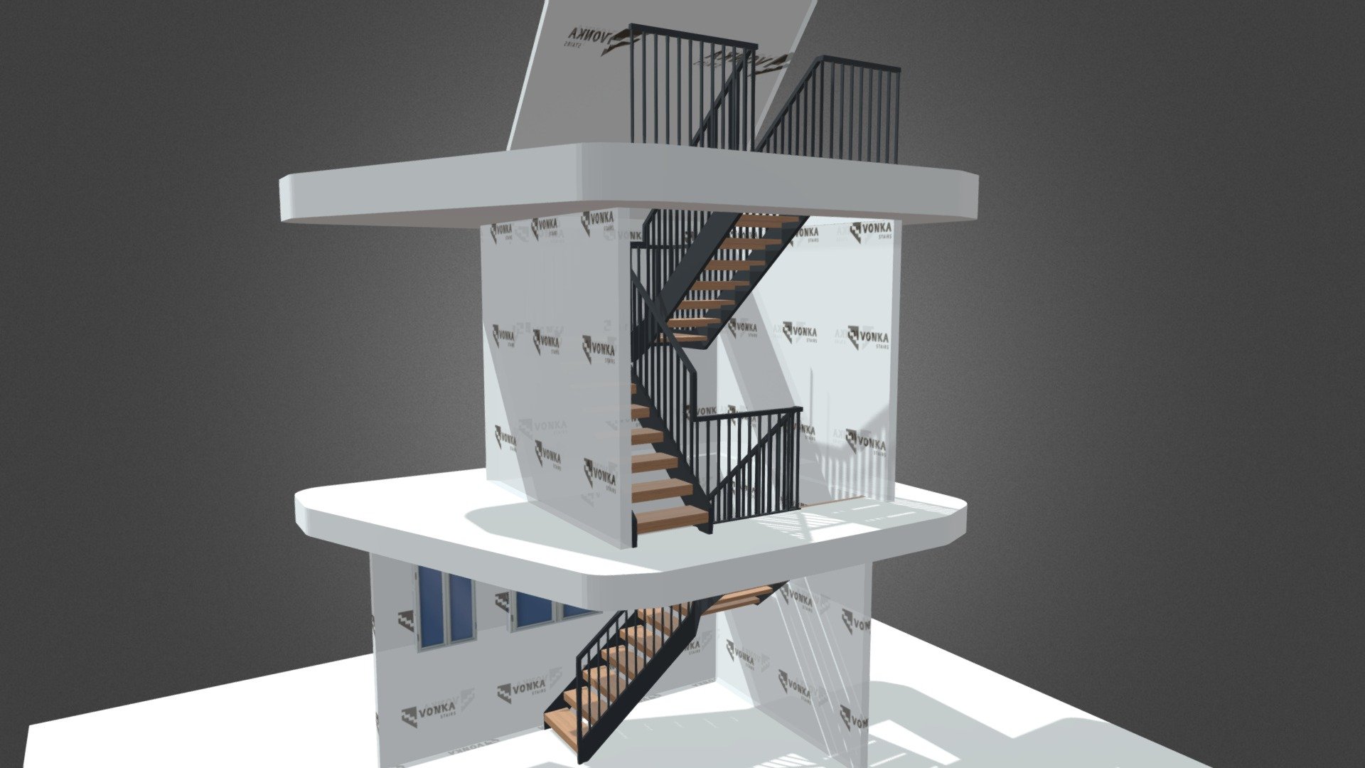 David - V6 - Download Free 3D model by Vonka Stairs Ltd (@vonka ...
