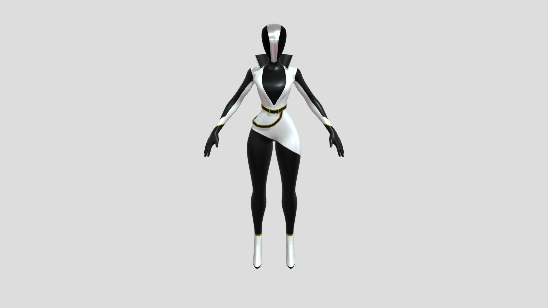 Futuristic Female Spy - 3D model by gabrielrozner25 [8c739a6] - Sketchfab