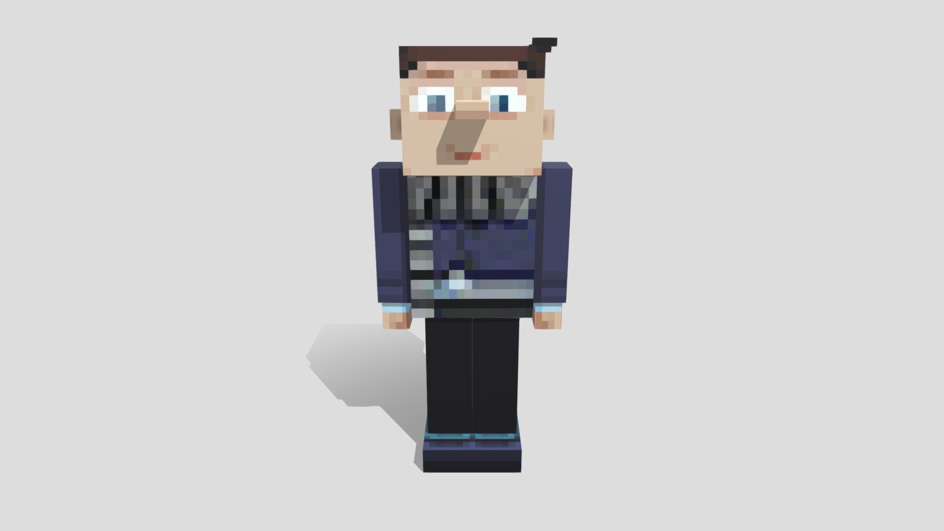 Minecraft Character - Bubby - Download Free 3D model by ...