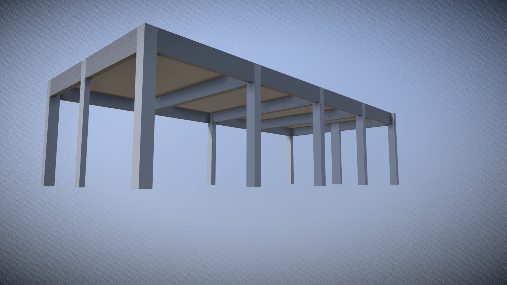 Estrutural Pilotis Heleno - 3D model by EAS Engenharia de Estruturas ...