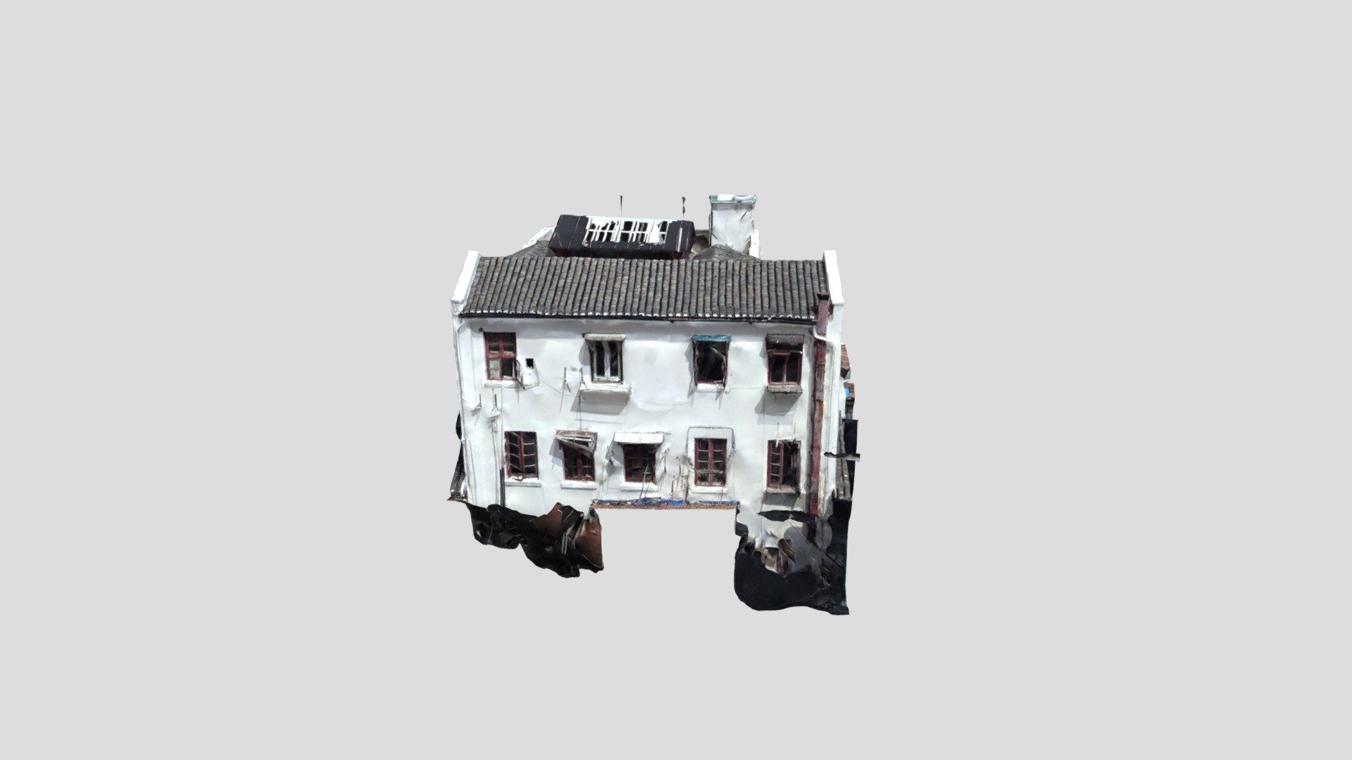 乾丰油号旧址OBJ - 3D model by huhula3 [8c74b61] - Sketchfab