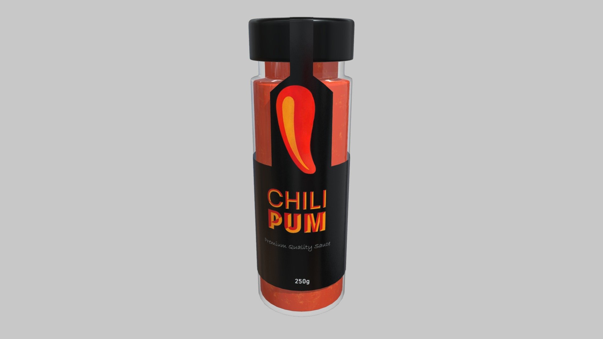 3D Sauce Bottle - Optimized, and Ready for Use - Download Free 3D model ...