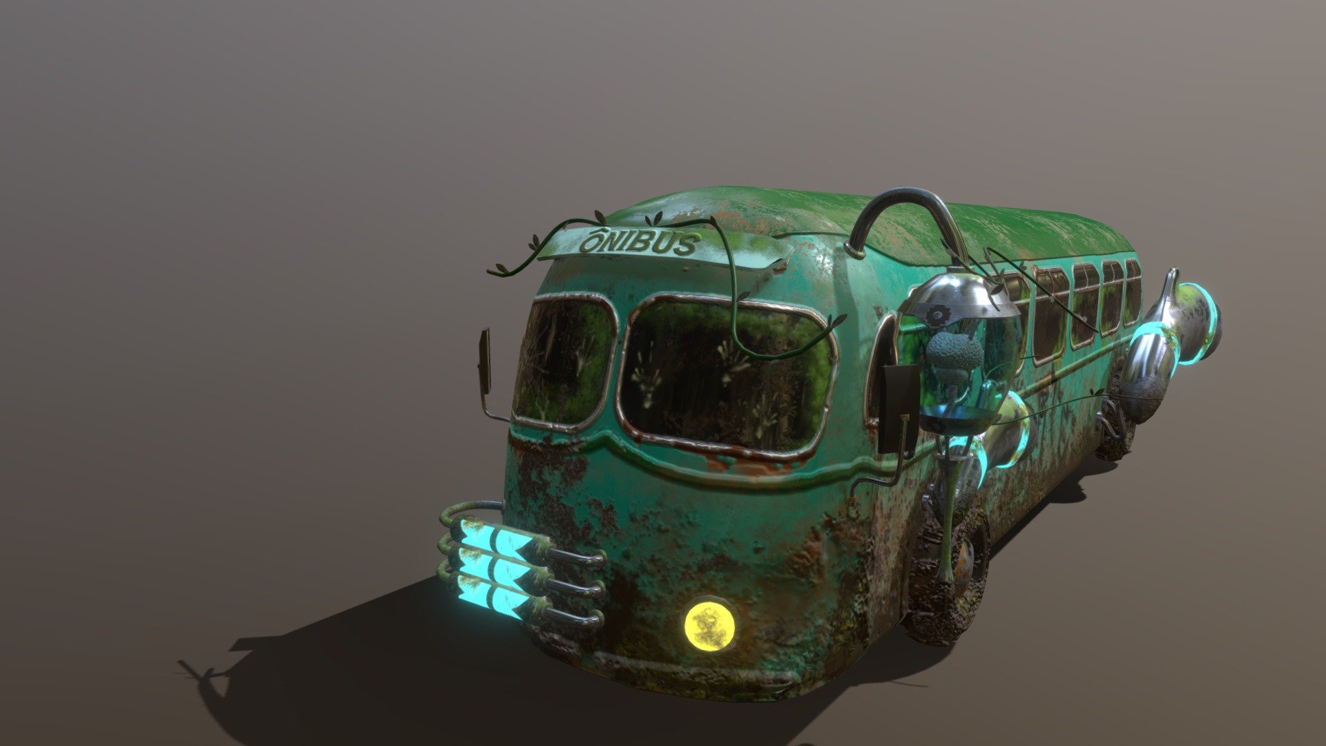 Autobus Jungleland, Venus, 1955 - 3D model by stephiirob [8c7503c ...