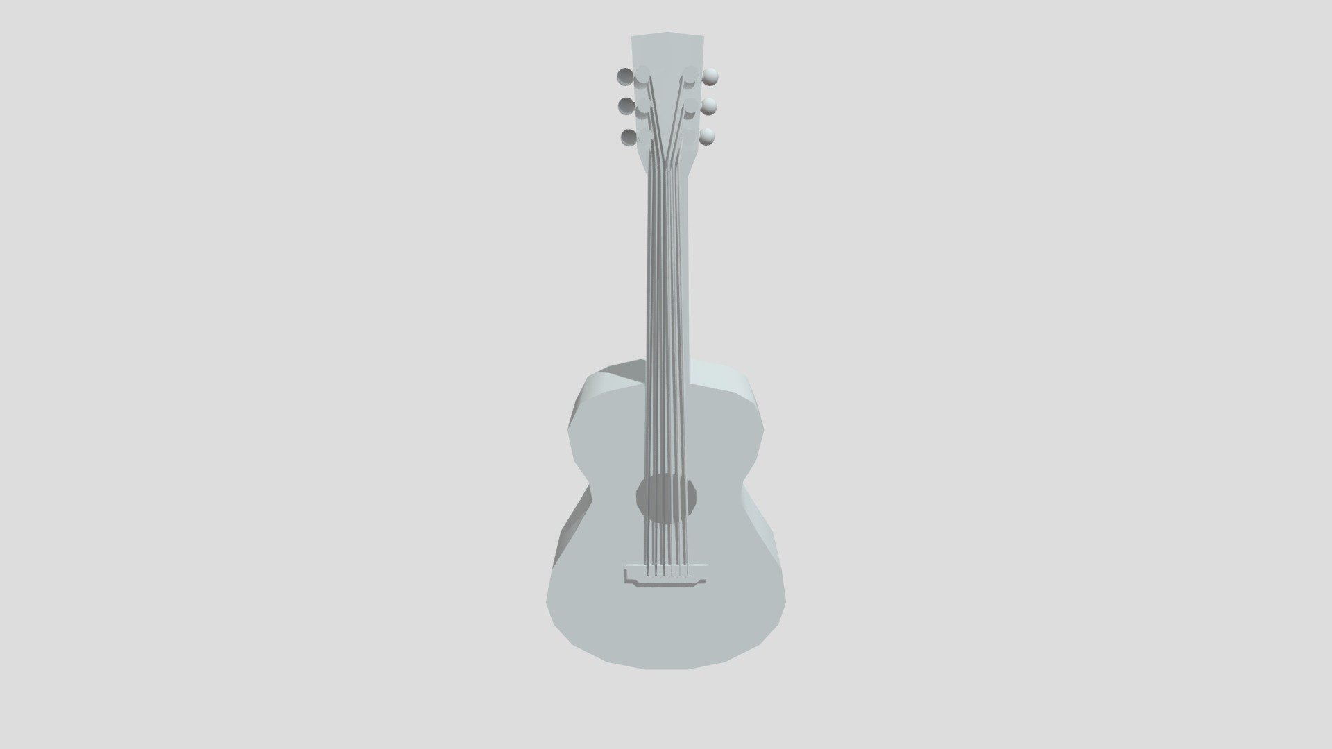 3D Guitar Model - Download Free 3D model by dixitlakhani ...