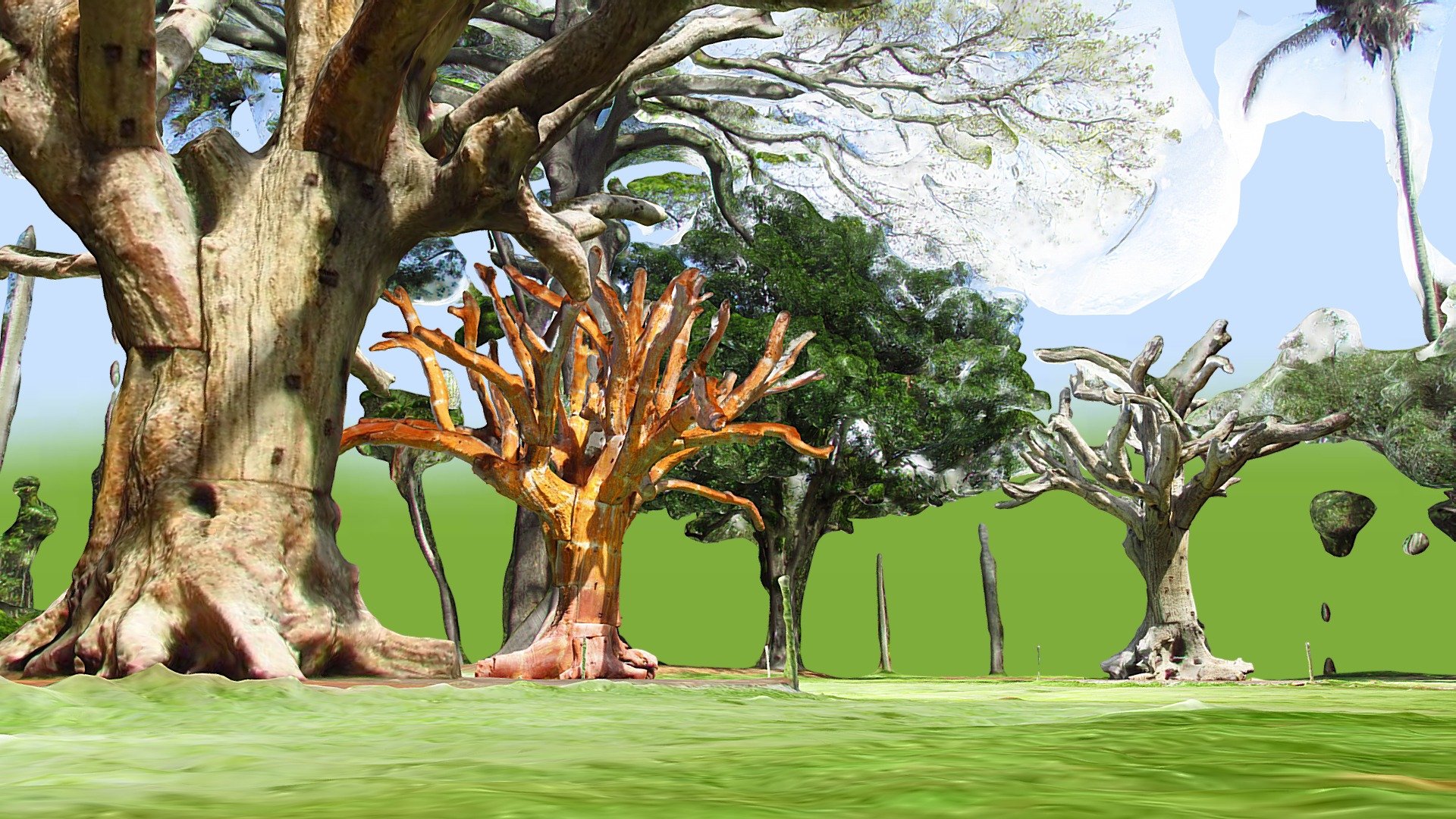 Ironwood Trees - 3D model by John Toeppen (@toeppen) [8c75762] - Sketchfab