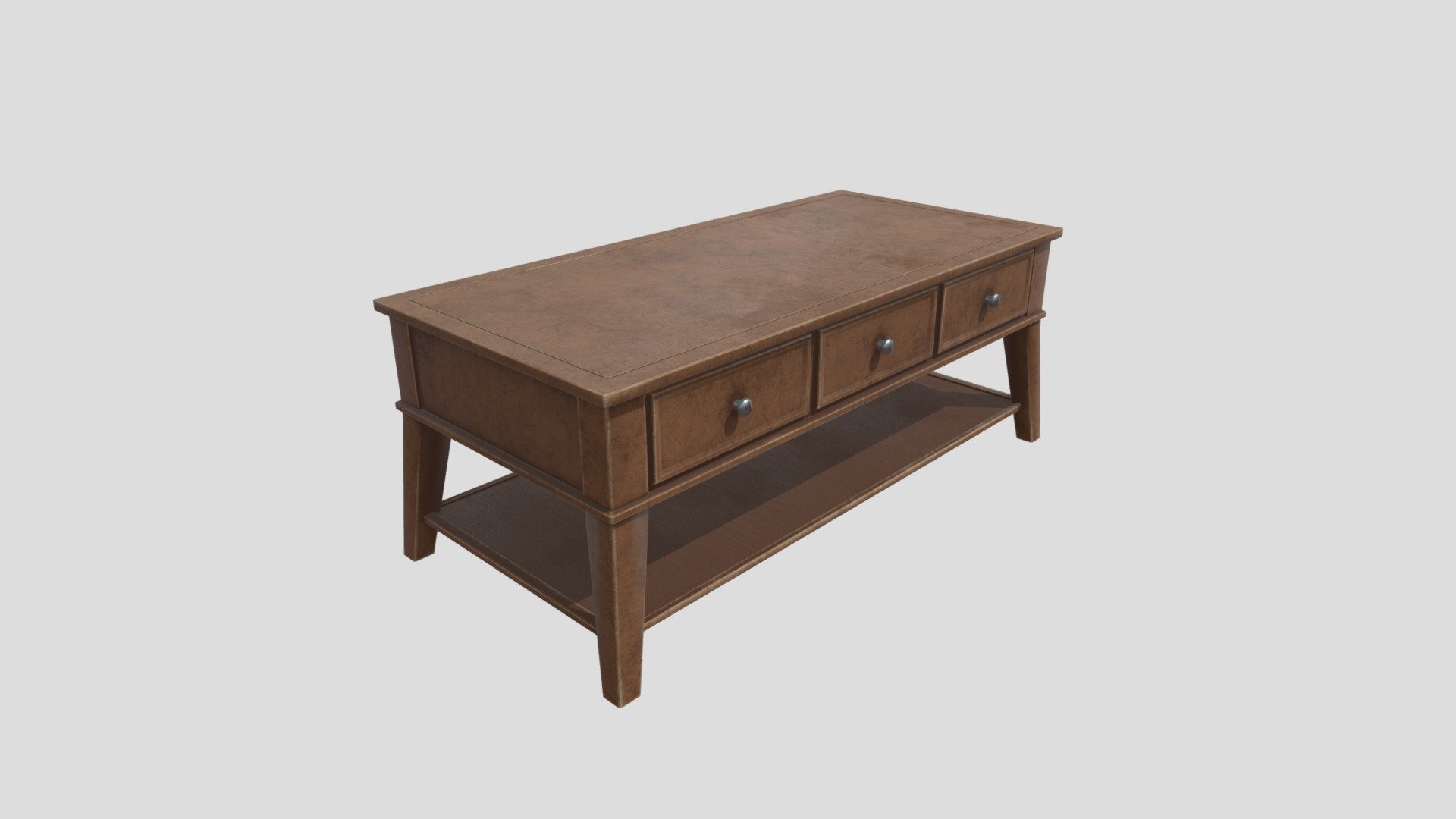 Coffee Table with 4K textures - Buy Royalty Free 3D model by Desertsage ...