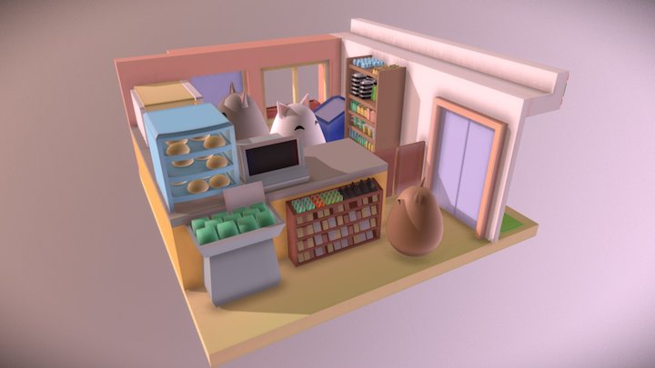 Konbini 3D models - Sketchfab