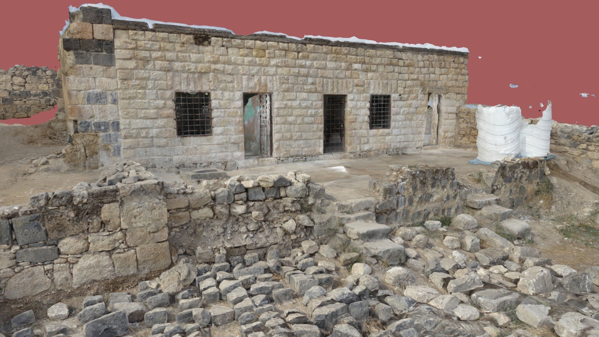 Hosh al-Rousan - Umm Qais - 3D model by SJoudeh [8c78fb2] - Sketchfab