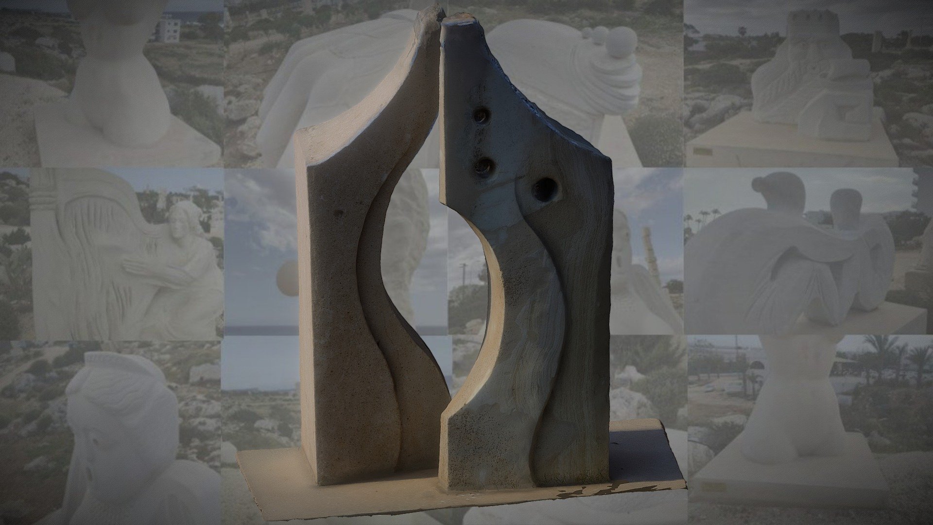 Gate of the sea - Ayia Napa's sculpture - 3D model by AI Photogrammetry ...