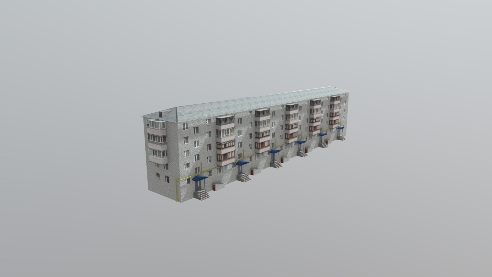 Russian Bilding - 3D model by djfantomas [8c7b186] - Sketchfab