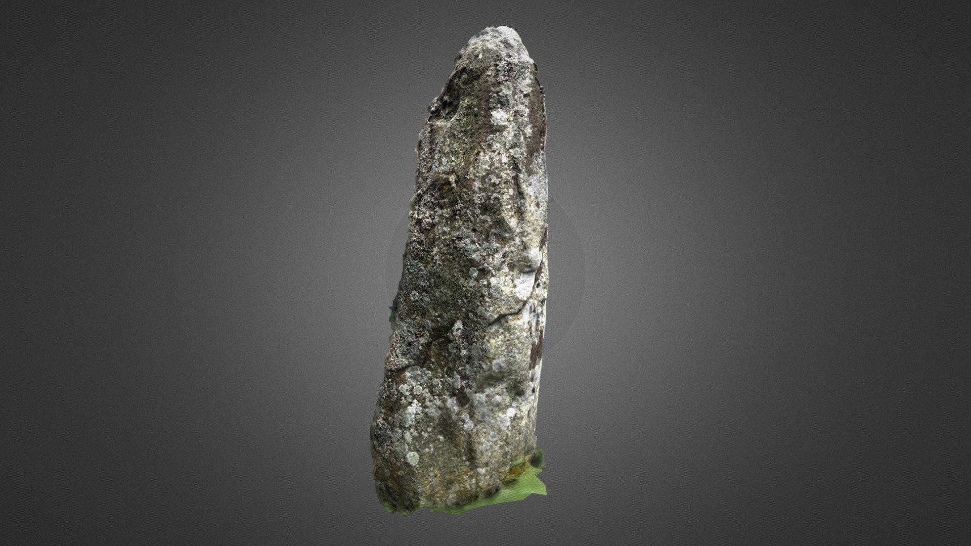 Warrior's Rest Standing Stone, Yarrow - Download Free 3D model by ...