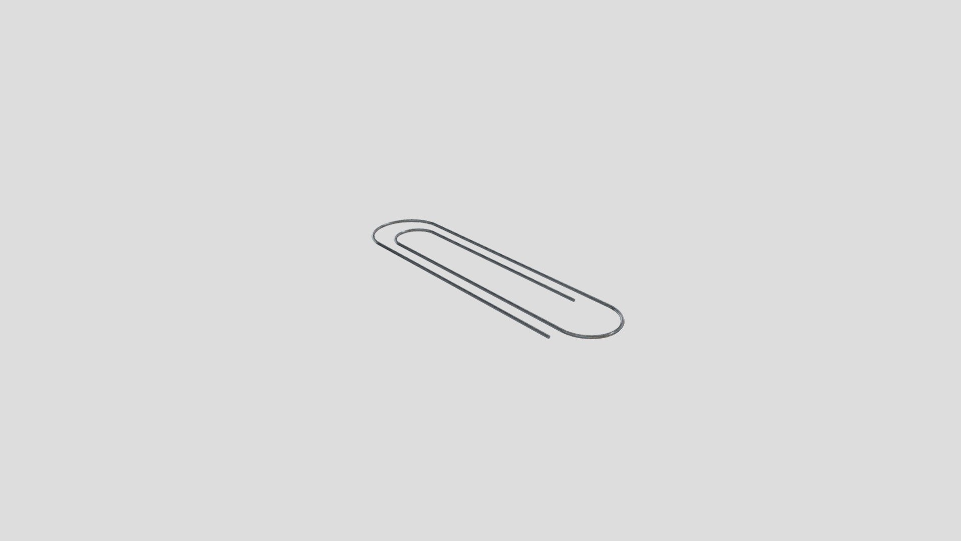 Paper Clip - Download Free 3D model by tianx212 [8c80f71] - Sketchfab