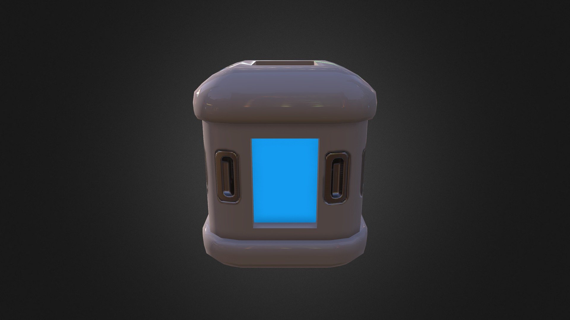 Space Crate Open ANIM - 3D model by Angel Perez (@Flanyleche) [8c81ef0 ...