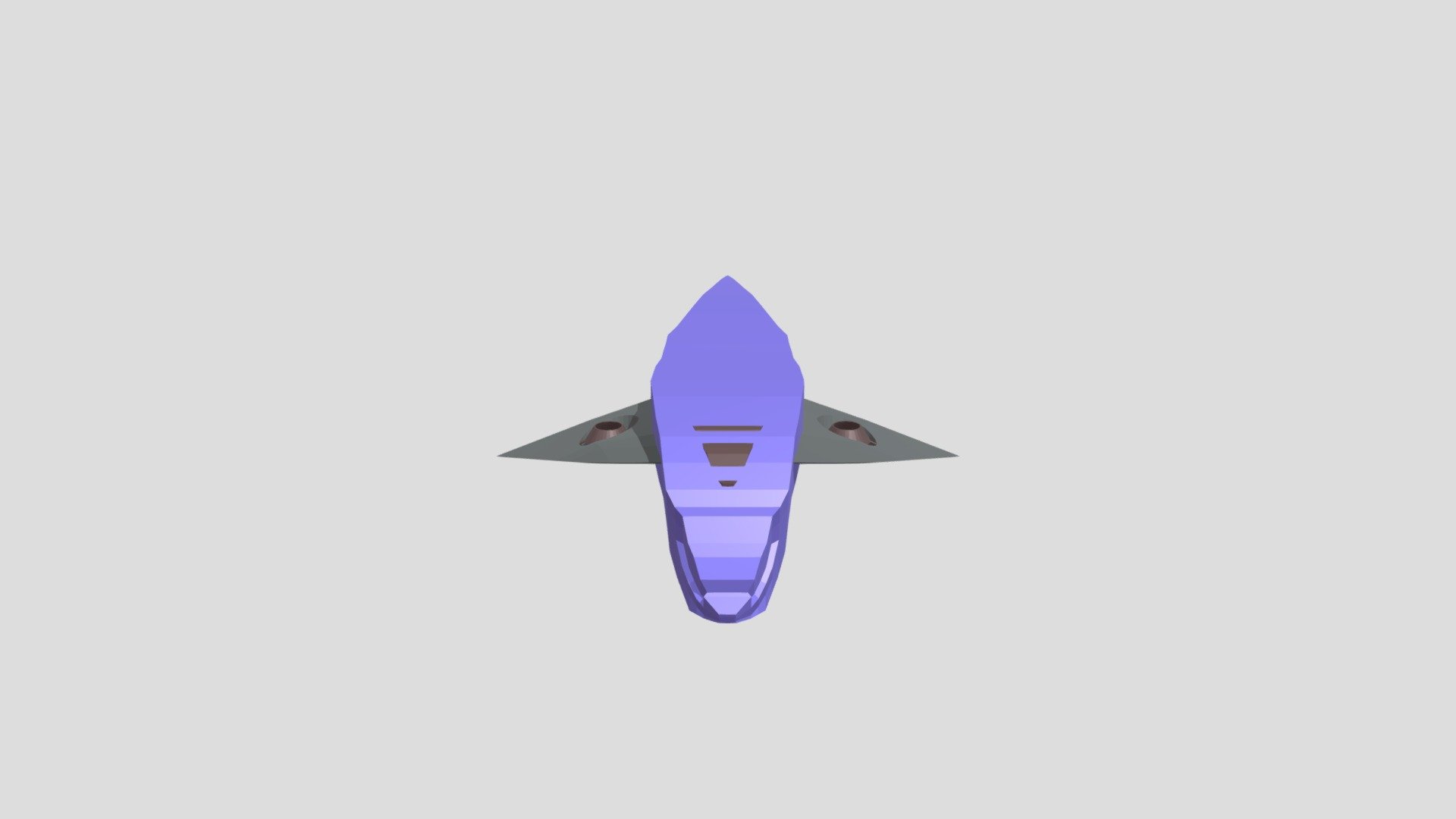 Low poly Space ship basic - Download Free 3D model by cankirici34 ...