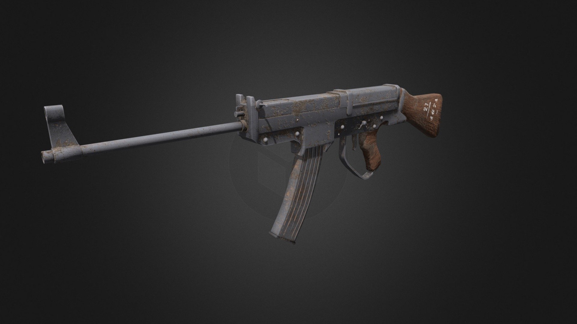 Prototype STG 45 - 3D model by Robert Jubbega (@Nika_Cheese) [8c82271 ...