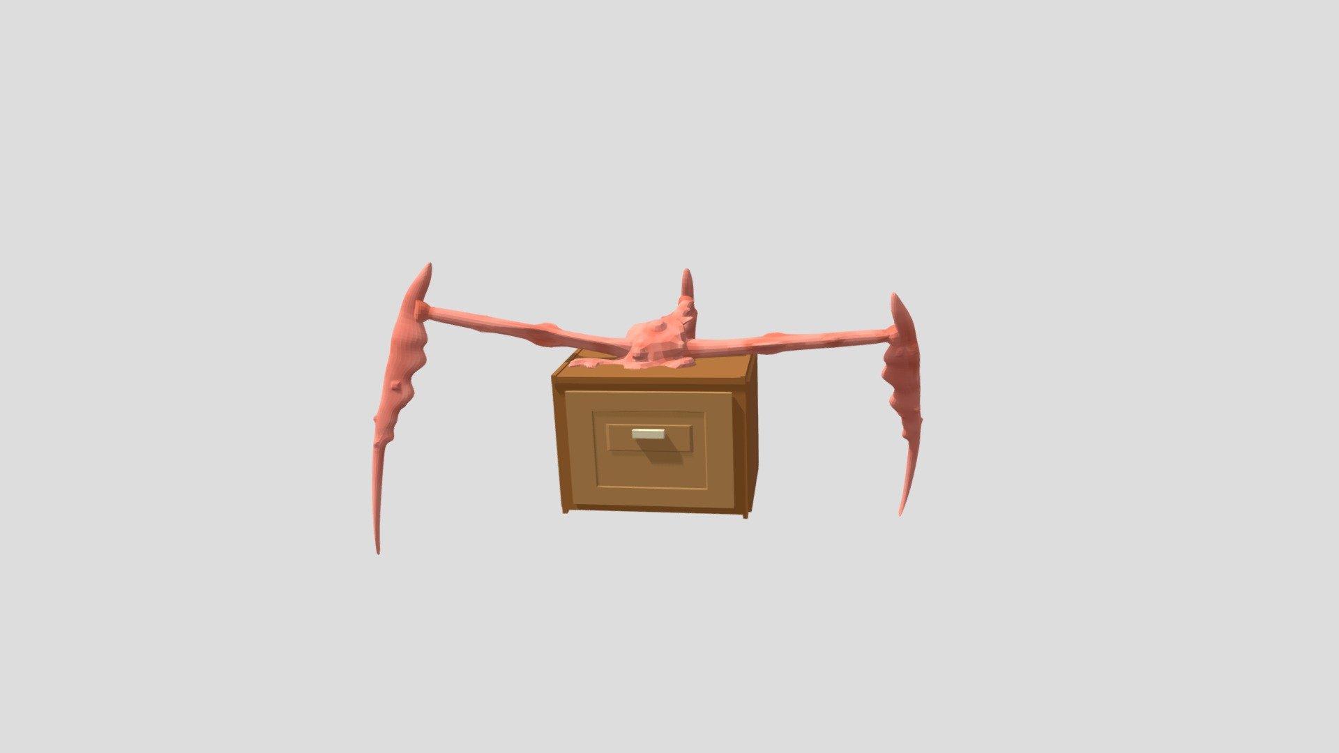 Cabinet Mimic - Walking - 3D model by Adam Fakla (@AdamPeterFakla ...